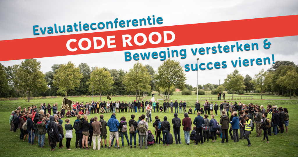 Evaluatieconferentie: beweging versterken & succes vieren! | CODE ROOD